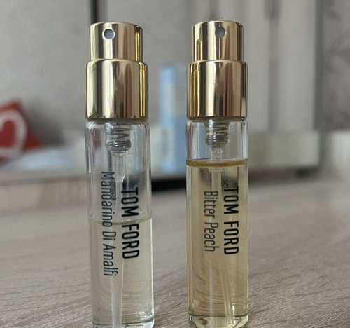 Tom Ford Bitter peach и Mandarino d Amalfi