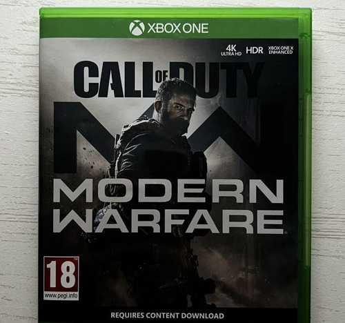 Call of Duty: Modern Warfare 2019 Xbox One Диск