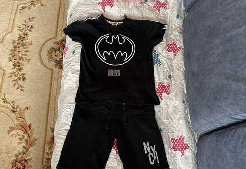 Шорты с футболкой Batman, Лонглив на 134-140 см