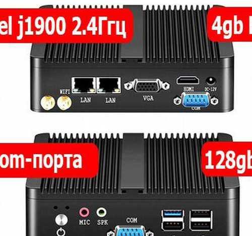 PC box Мини-пк core 4ядра/4Gb/128gb