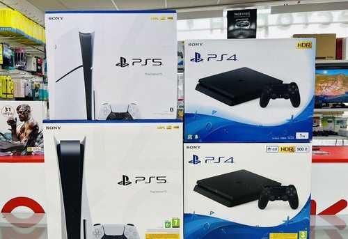 PS4 и PS5, новые с гарантией