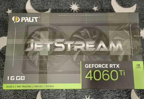 Видеокарта Palit nvidia RTX4060Ti jetstream 16GB