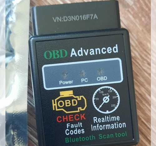 Диагностический сканер obd2 elm 327 v1.5 V02H4