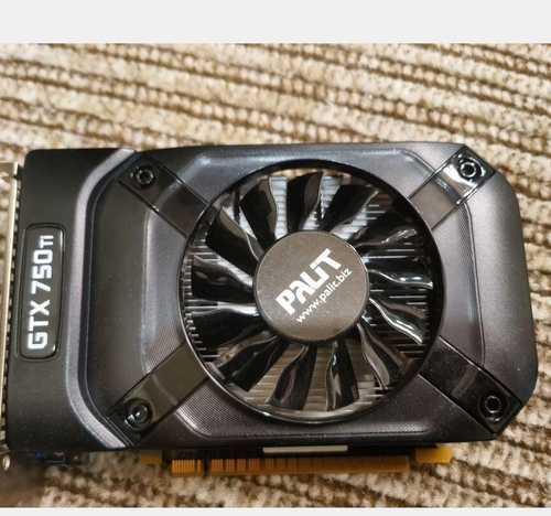 Видеокарта GTX 750TI 1 Gb