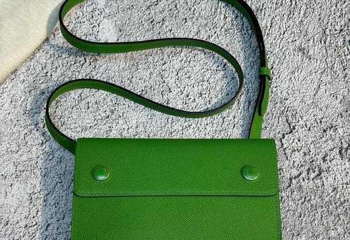 Hermes сумка - кошелек Hermesnap Vert Vertigo