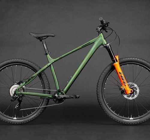 Велосипед horh root 27,5 Plus (2024) Matt Green-Or