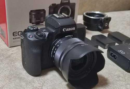 Canon M50 + efm 15-45mm stm