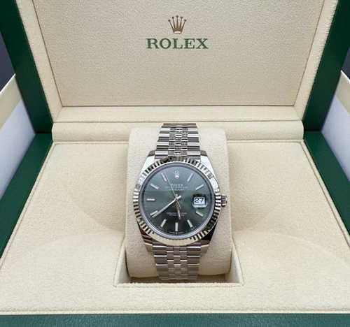 Часы Rolex Datejust 41mm Mint Green, новые