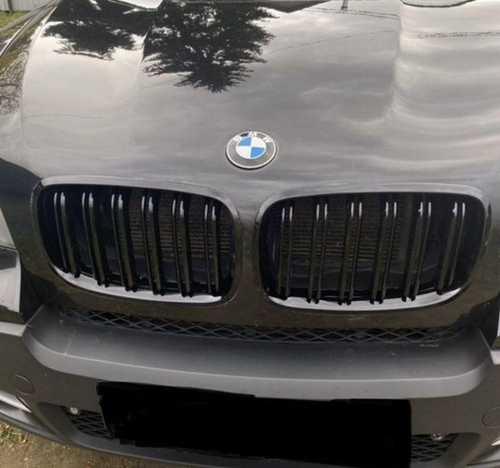 Зеркала ноздри BMW X5 e70 е71 Х5 х6 чёрные