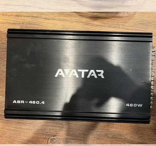 Усилитель 4 канальный avatar abr 460. 4