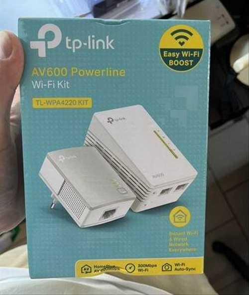 Powerline адаптер TP-link AV600 TL-WPA4220 KIT