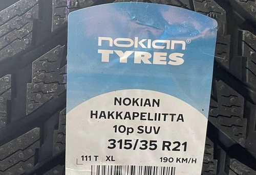 Nokian Tyres Hakkapeliitta 10p SUV 315/35 R21 111T