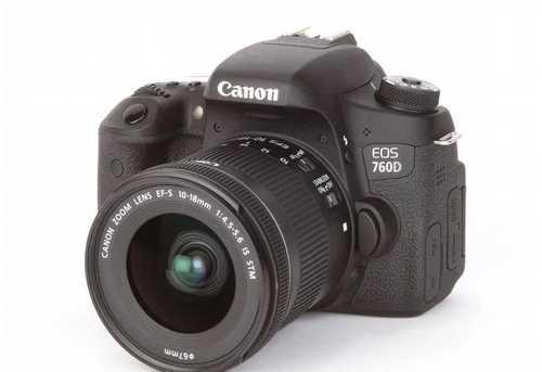 Canon 760d kit 18-55 mm iii