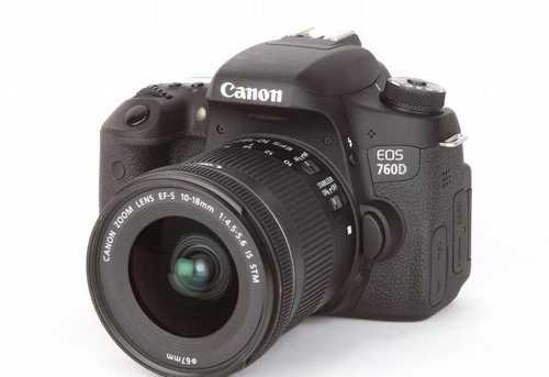 Canon 760d kit 18-55 mm iii