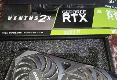 Видеокарта RTX 3060TI 8GB MSI