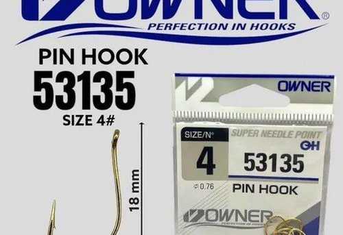 Крючок рыболовный owner PIN hook 53135 №4 и 6