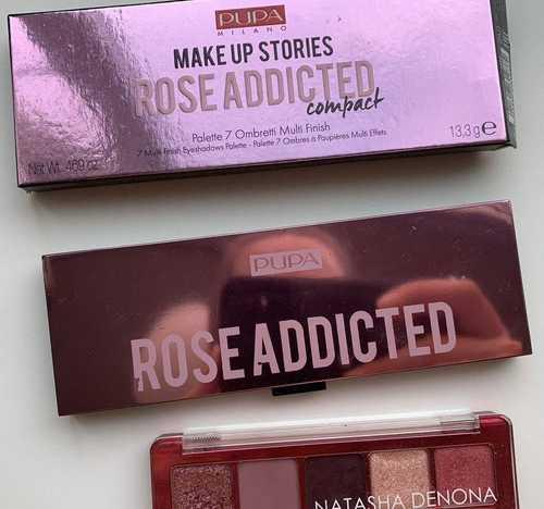 Natasha denona mini love palette pupa rose addic