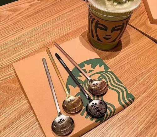 Набор ложек Starbucks в подарочной упаковке