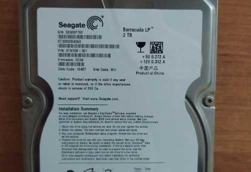 Seagate Desktop sshd 1 Tb 3.5" и Seagate Barracud