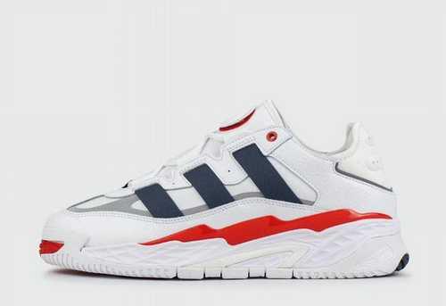 Кроссовки Adidas Niteball White / Blue / Red