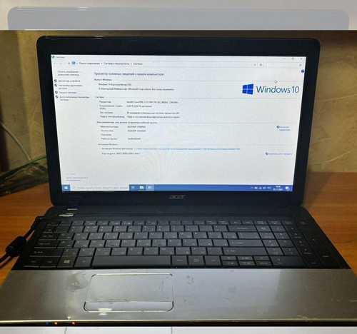 Ноутбук Acer aspire E1-571g