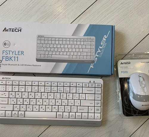 Продам комплект клавиатура + мышь A4Tech