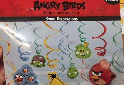 Набор для праздника Энгри Бердс (Angry Birds)