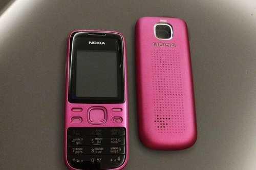 Nokia 2690 корпус с кнопками оригинал pink