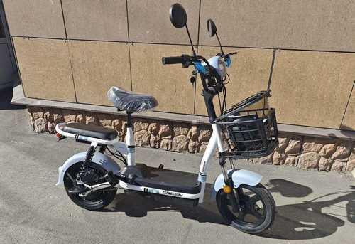 Велосипед скутер с педалями электро 500W