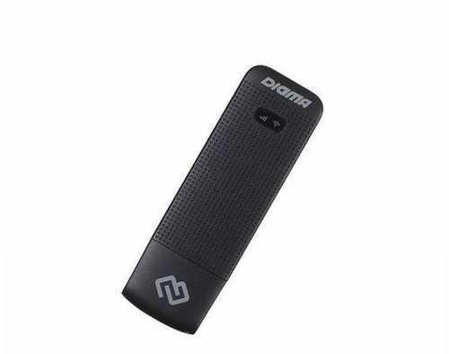 Модем Digma Dongle USB 3G/4G, черный (DW1961)