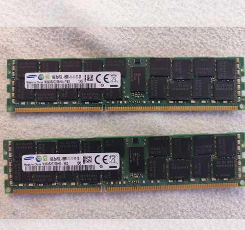 Серверная озу ram samsung dd3 16gb ecc reg