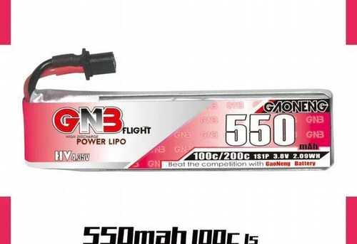 Аккумуляторы LiPo 1s GNB 550mah 100C HV A30