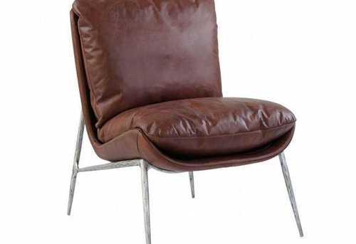 Мягкое дизайнерское кресло кожа