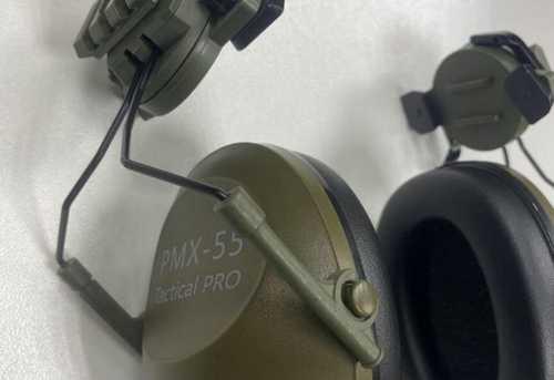 Наушники pmx 55 с креплением адаптером