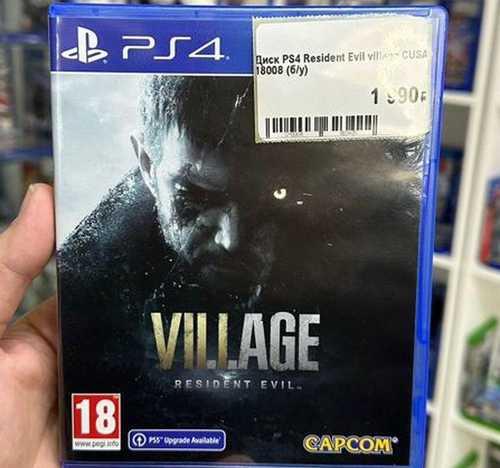 Resident evil village PS4