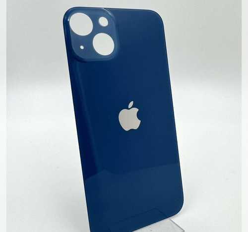 Заднее стекло корпуса iPhone 13 Blue (увеличенное