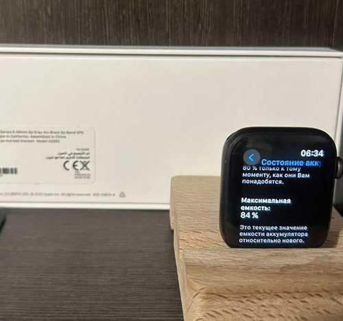 Часы apple watch 6 44 mm