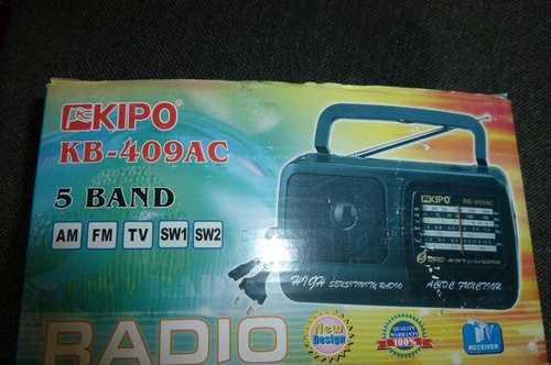 Радиоприемник переносной kipo кв-409 ас