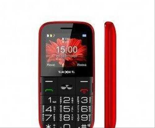 Texet TM-B227 Мобильный телефон цвет красный