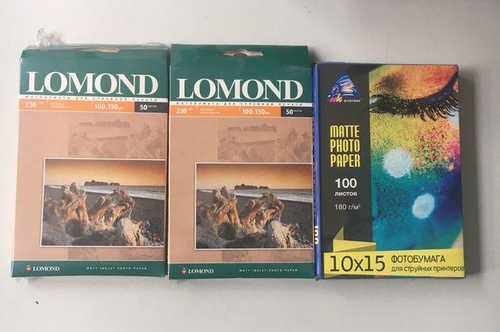 Фотобумага 10x15 Lomond, Matte матовая