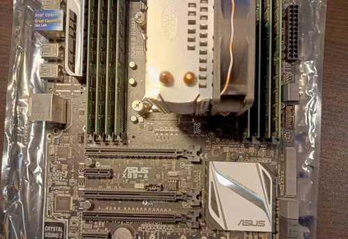 Intel xeon E5 1650 v3 + Asus X99-A + 64 Gb RAM