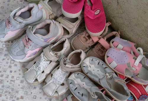 Детская обувь для девочек летняя
