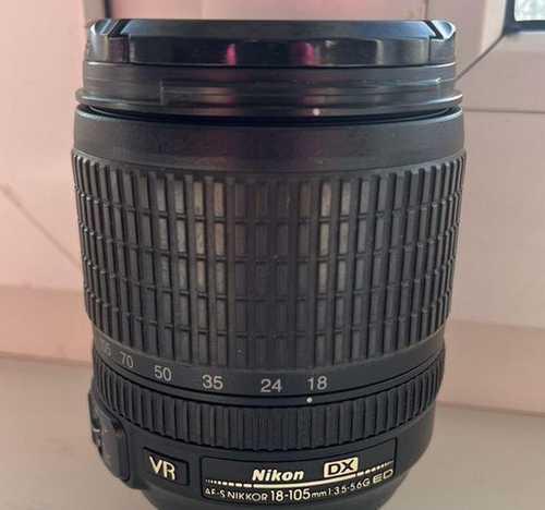 Объектив Nikon 18-105mm VR без автофокуса