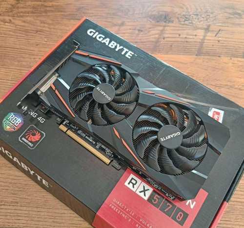 Видеокарта RX570 4gb