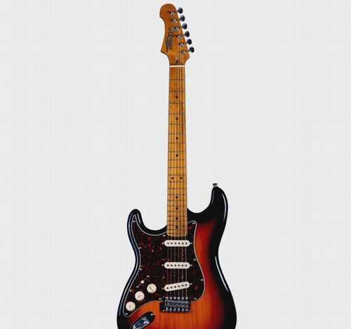 Электрогитара JET Guitars JS-300 Stratocaster SSS Maple FB Left-Handed Sunburst