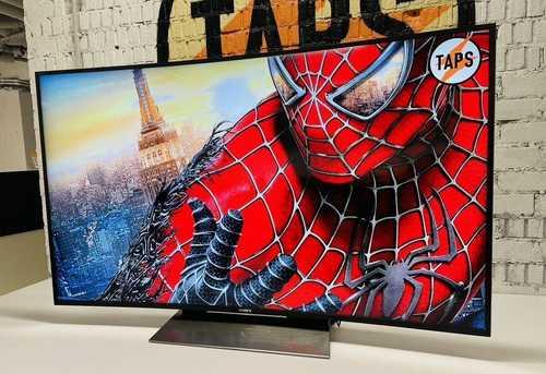 Огромный, изогнутый Sony 140см UHD Smart TV Wi-Fi