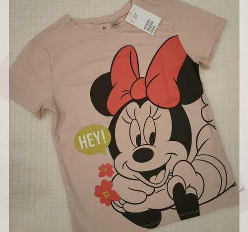 Футболка Минни Маус Minnie mouse hm 134,140