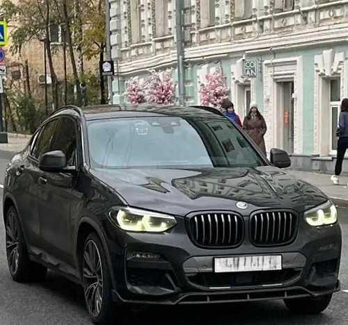 Сплиттер перед BMW X4