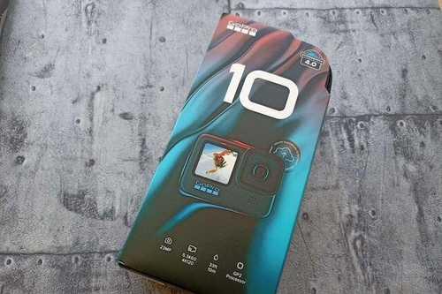 Экшен камера GoPro Hero 10 Black, новая