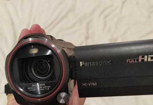 Видеокамера panasonic hc v760